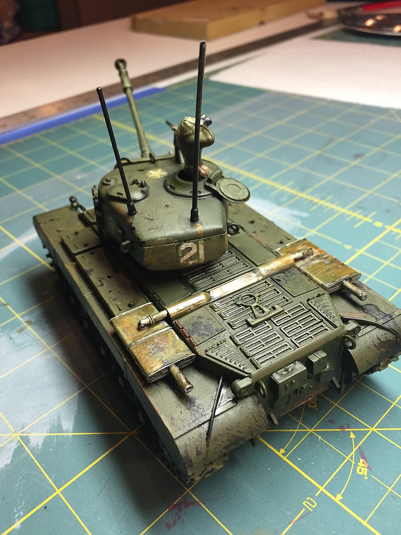 US M-46 Patton Tank -- Plastic Model Military Vehicle Kit -- 1/48 Scale ...