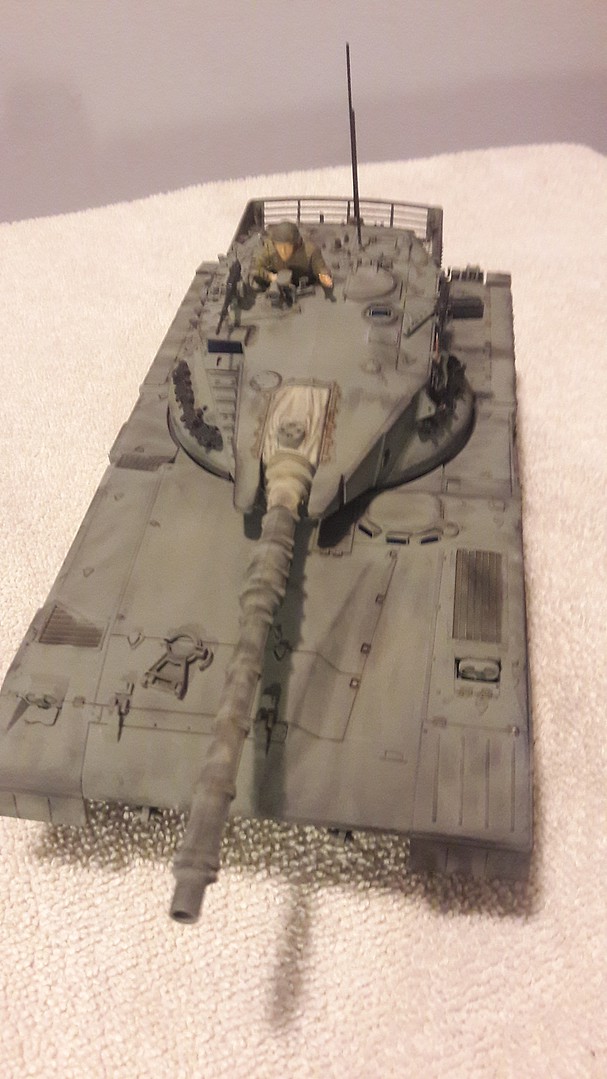 Israeli Merkava Main Battle Tank -- Plastic Model Military Vehicle Kit ...