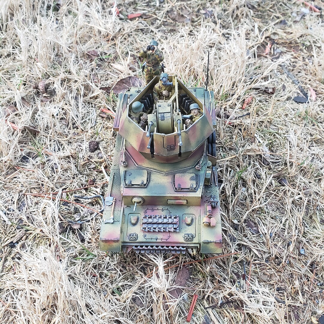 German Flakpanzer IV Wirbelwind Tank Pictures