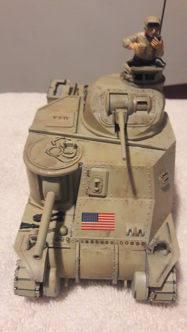 US M3 Lee Bolted Hull Tank (Re-Issue) -- Plastic Model Military Vehicle ...