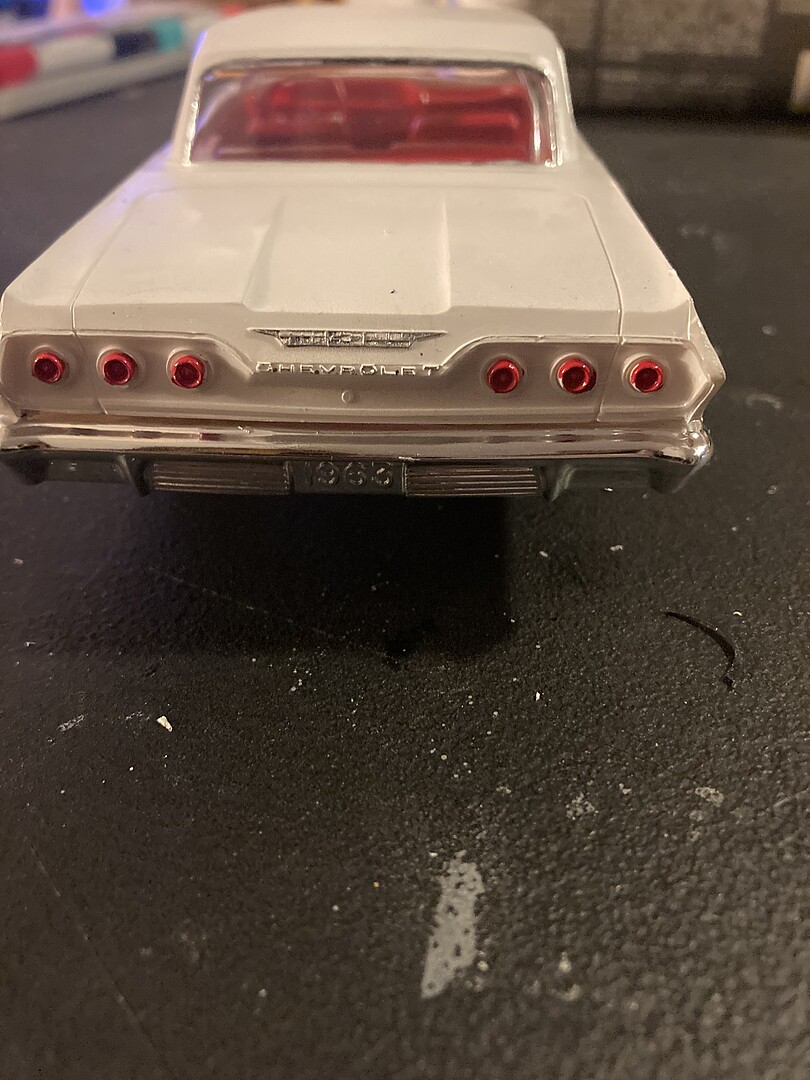 1963 Chevy Impala SS 2T -- Plastic Model Car Kit -- 1/25 Scale -- #1149 ...