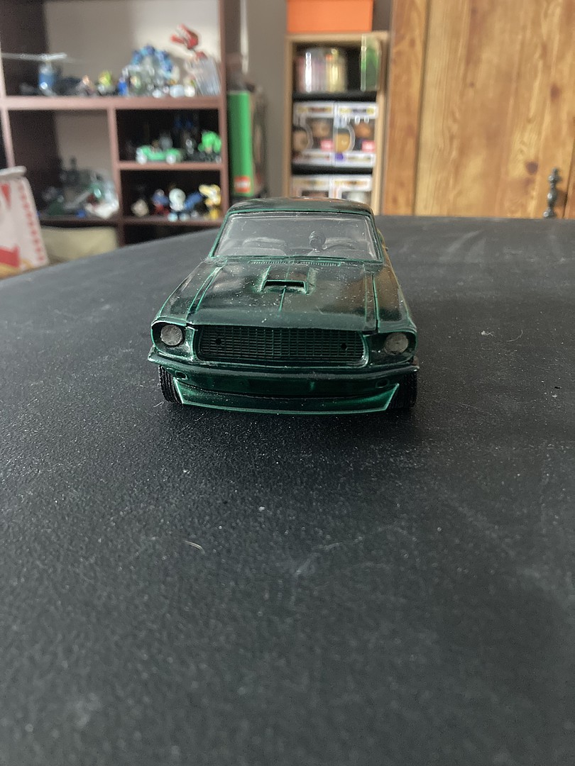 1967 Ford Mustang GT Fastback -- Plastic Model Car Vehicle Kit -- 1/25 ...