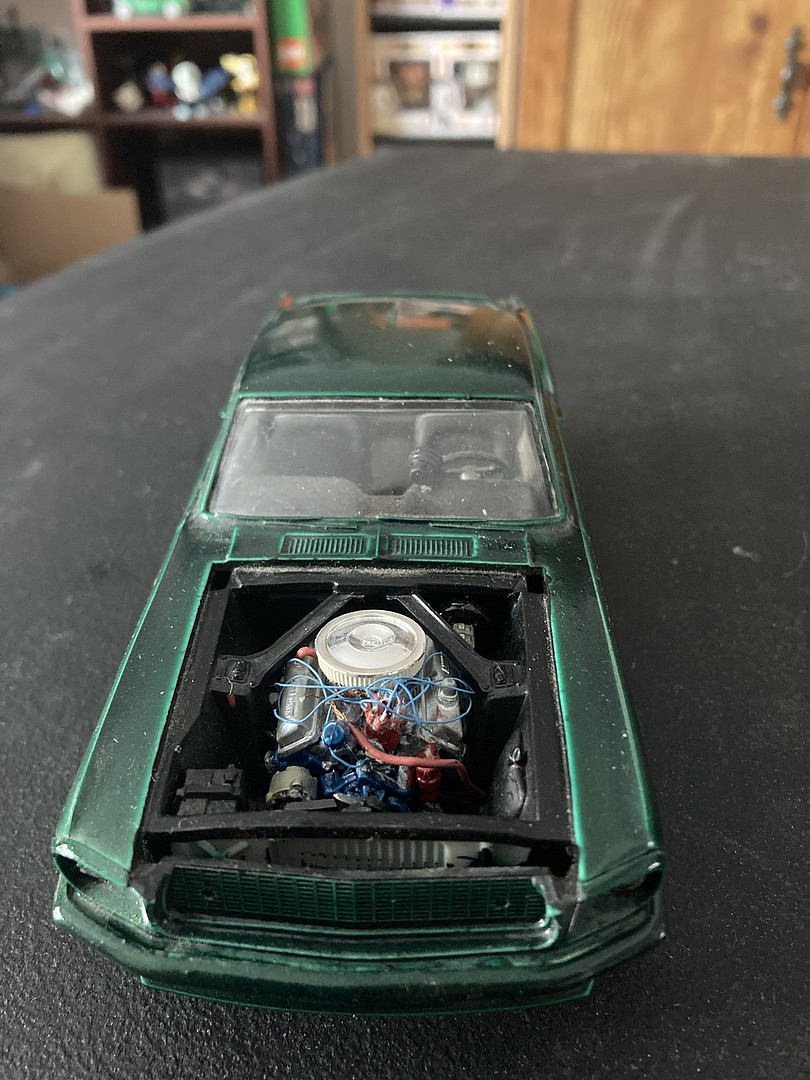 1967 Ford Mustang GT Fastback -- Plastic Model Car Vehicle Kit -- 1/25 ...