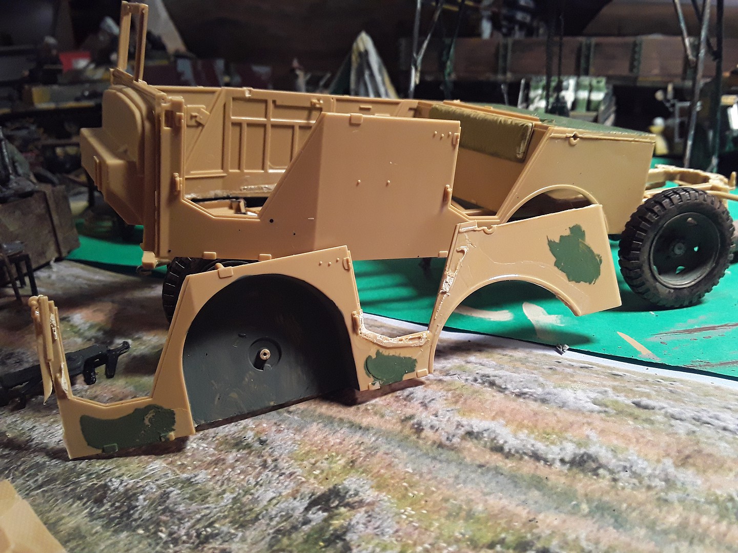 German Steyr 1500A -- Plastic Model Military Vehicle Kit -- 1/35 Scale ...
