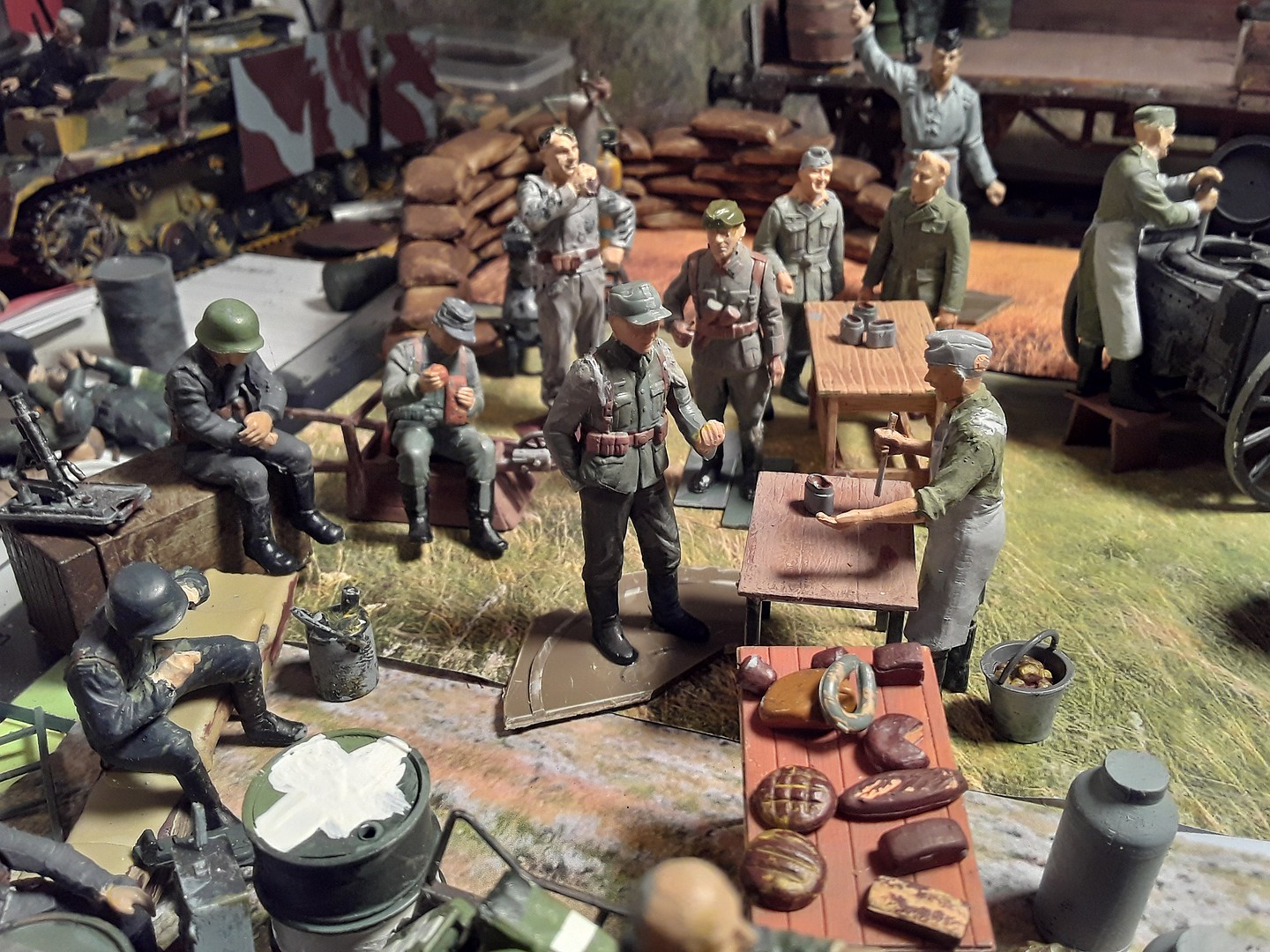 Feldkuche German Field Kitchen Scenery Pictures