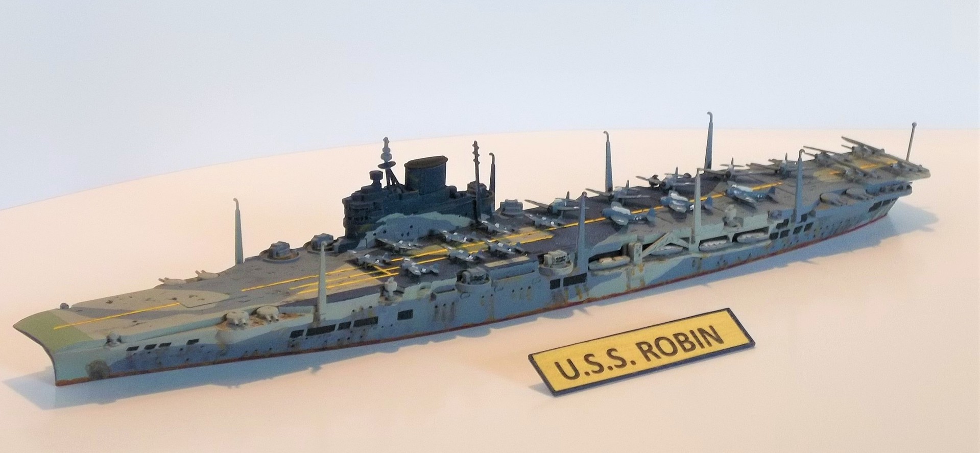 Gallery Pictures Aoshima HMS Victorious Aircraft Carrier Plastic Model ...