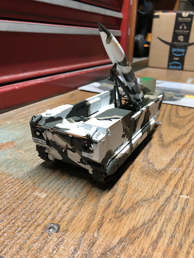 M752 Lance Self-Propelled Missile Launcher -- Plastic Model Military ...