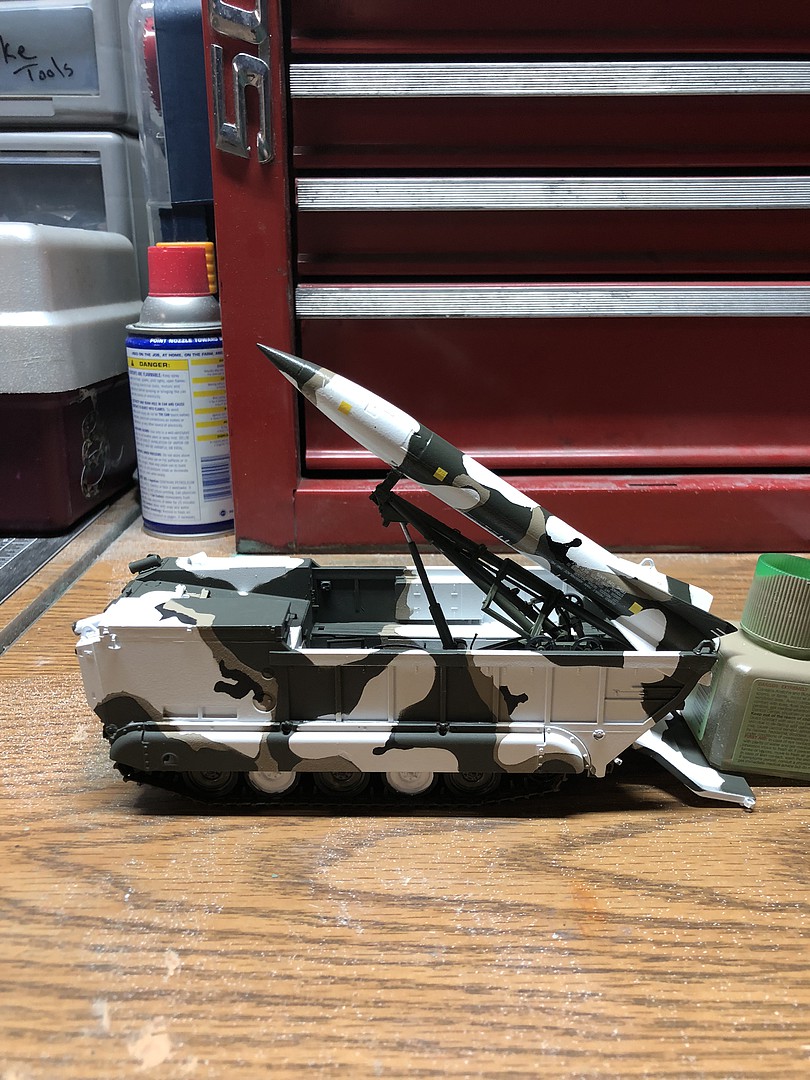 M752 Lance Self-Propelled Missile Launcher -- Plastic Model Military ...