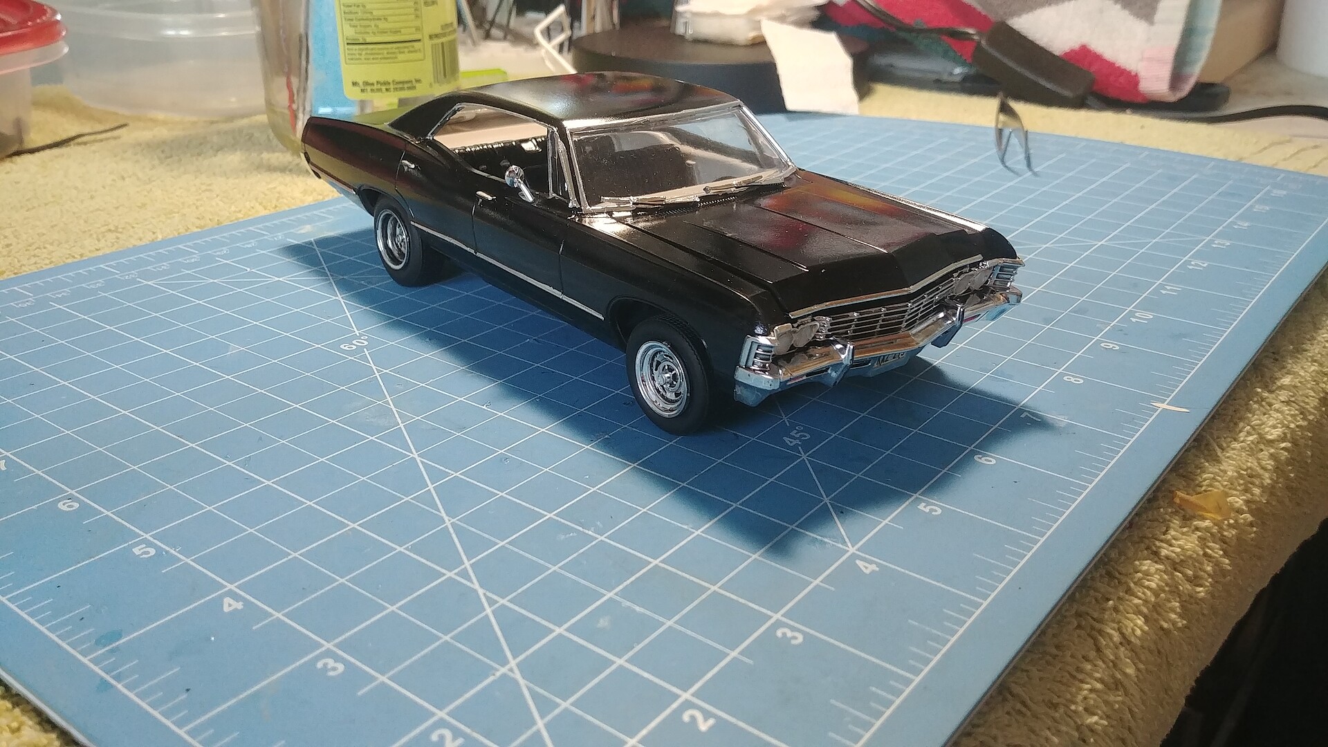 1967 Impala, Supernatural -- Plastic Model Car Kit -- 1/25 Scale ...