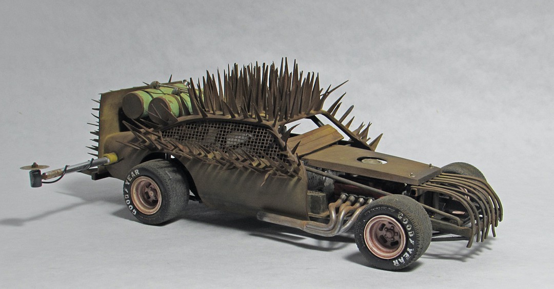 1974 Chevy Vega Modified Rat Trap Race Car -- Plastic Model Car Vehicle ...