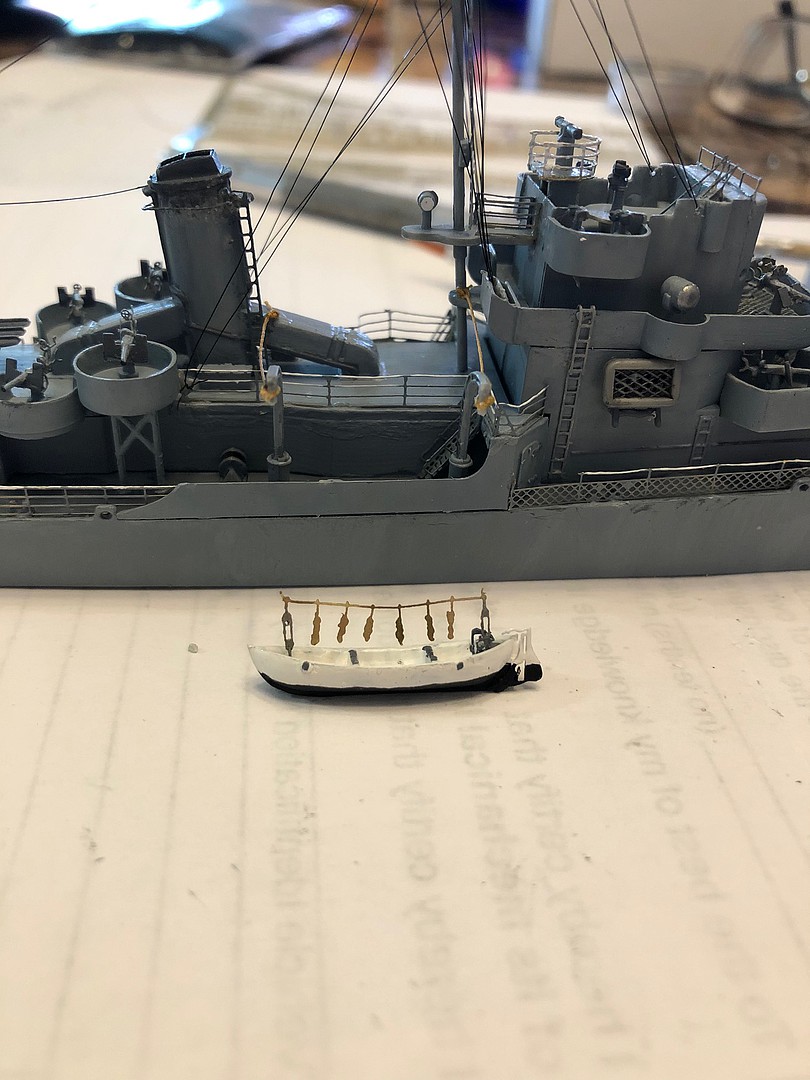 USS England DE635 Buckley Class Destroyer -- Plastic Model Military ...