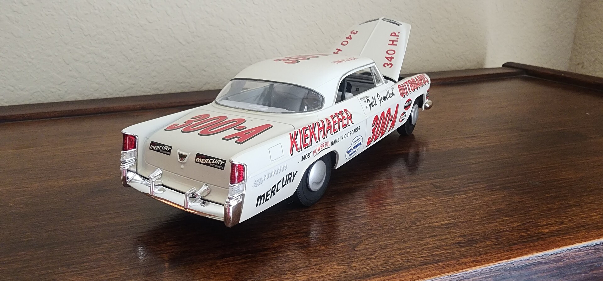 1956 Chrysler 300B Tim Flock -- Plastic Model Car Kit -- 1/25 Scale ...