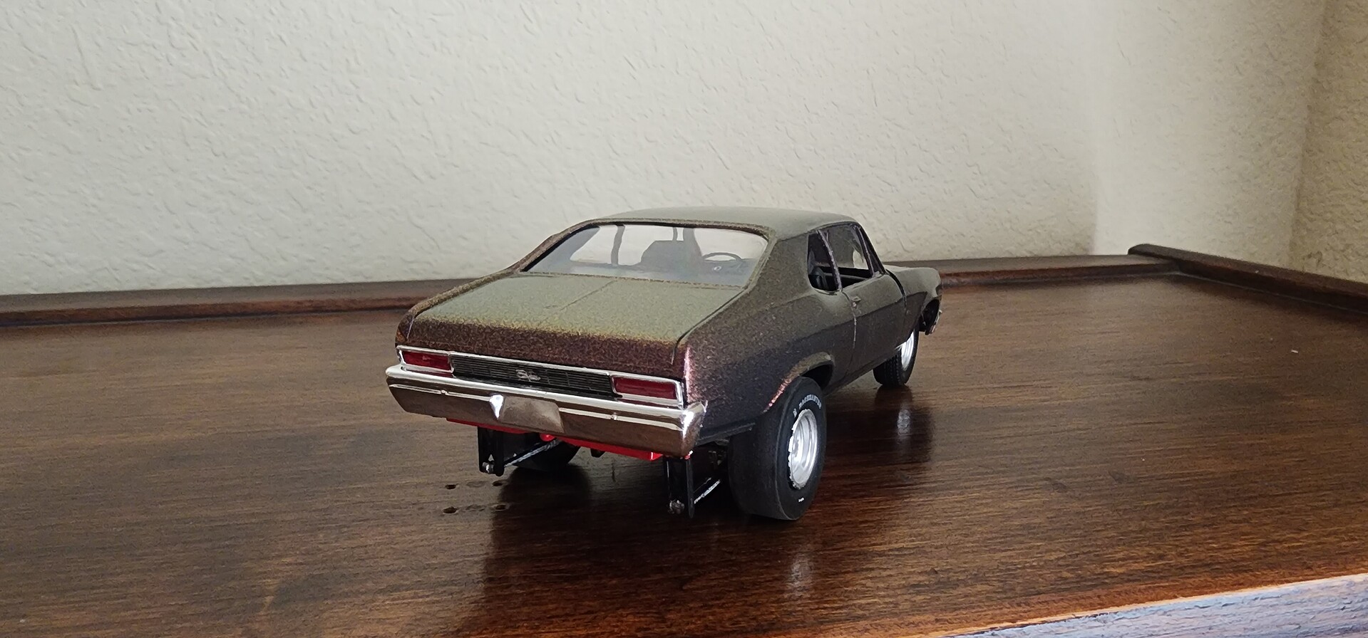 1972 Chevy Nova SS 'Old Pro' 2T -- Plastic Model Car Kit -- 1/25 Scale ...