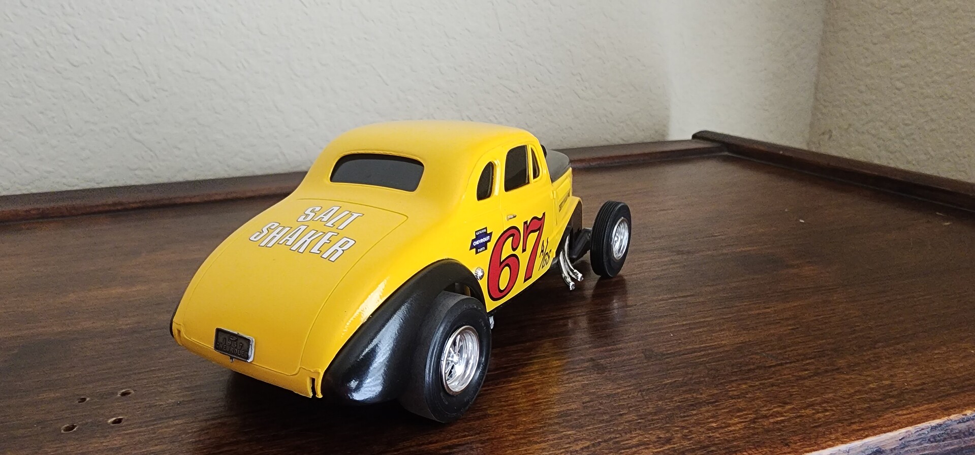 1937 Chevy Coupe ''Salt Shaker'' -- Plastic Model Car Vehicle Kit -- 1/ ...