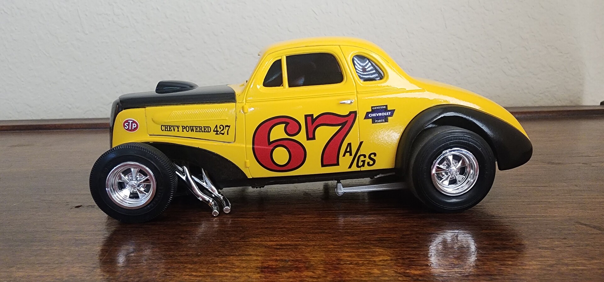 1937 Chevy Coupe ''Salt Shaker'' -- Plastic Model Car Vehicle Kit -- 1/ ...