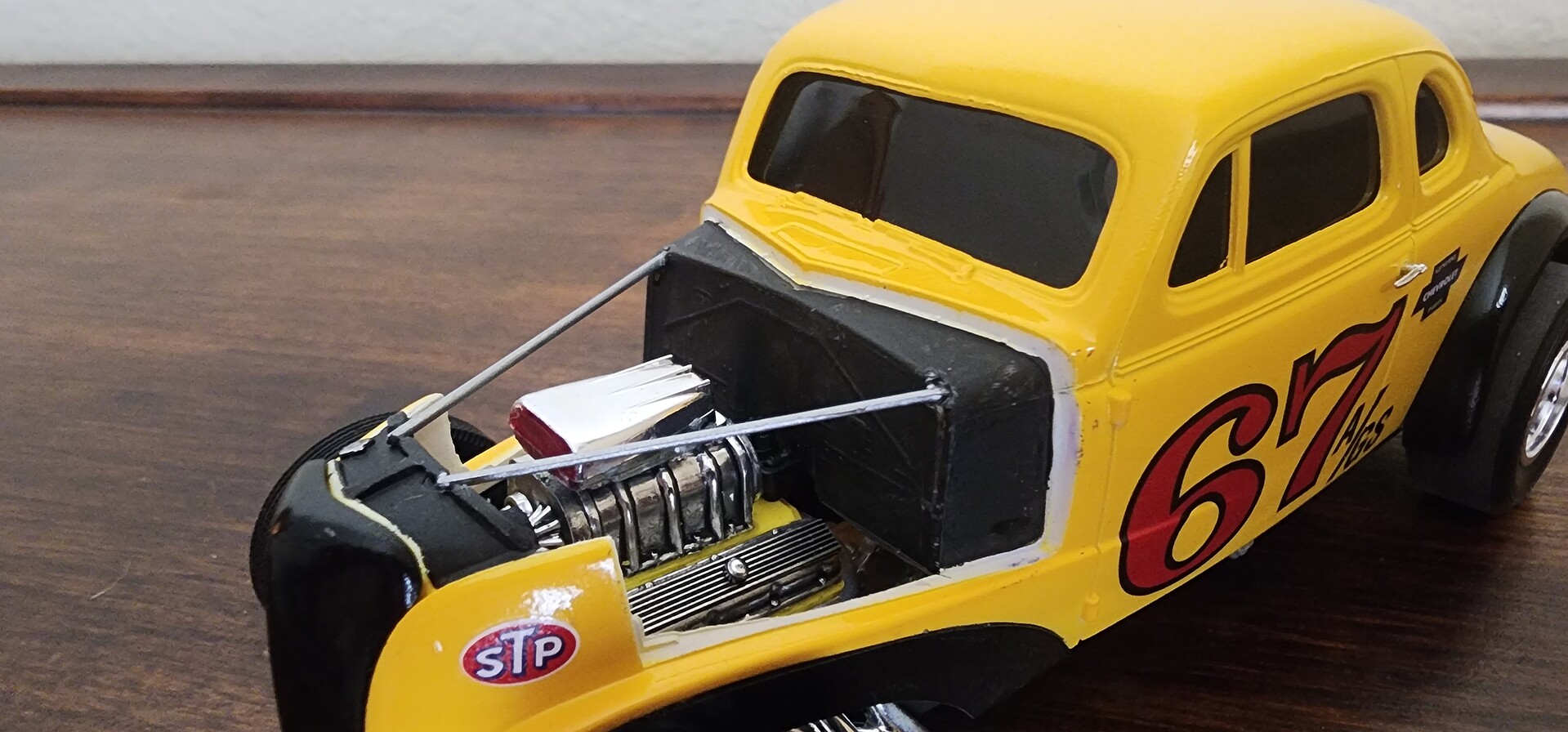 1937 Chevy Coupe ''Salt Shaker'' -- Plastic Model Car Vehicle Kit -- 1/ ...