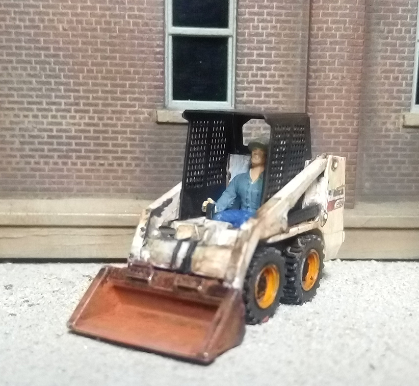 ''Bobcat'' Skid-Steer Loader (Unpainted Metal Kit) -- HO Scale Model ...
