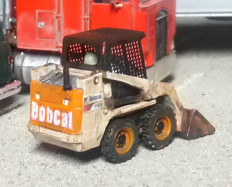 ''Bobcat'' Skid-Steer Loader (Unpainted Metal Kit) -- HO Scale Model ...