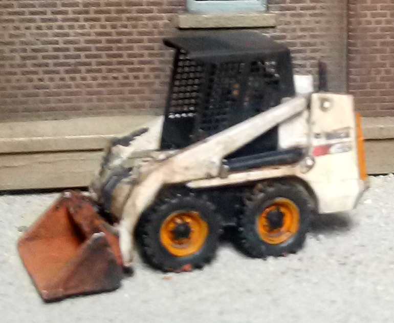''Bobcat'' Skid-Steer Loader (Unpainted Metal Kit) -- HO Scale Model ...