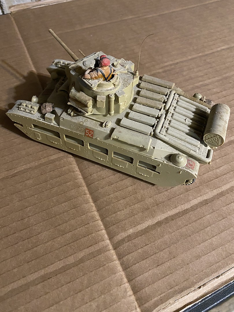 Matilda Mk.III/IV Tank -- Plastic Model Military Vehicle Kit -- 1/35 ...