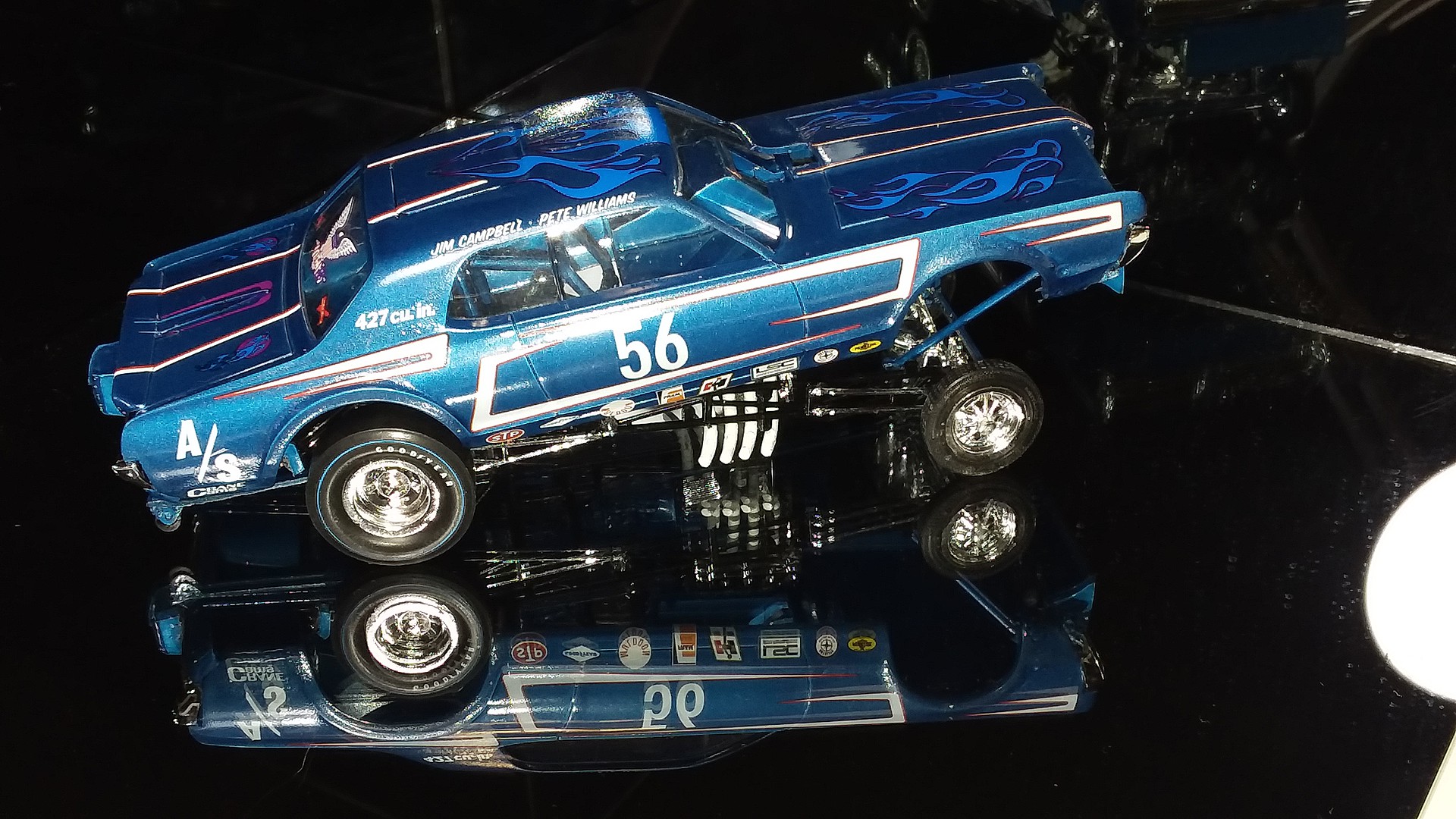 1967 Mercury Cyclone Eliminator II Dyno Don -- Plastic Model Car Kit ...