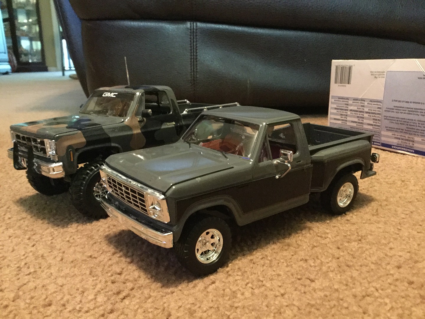Ford Ranger Pickup -- Plastic Model Truck Kit -- 1/24 Scale -- #854360 ...