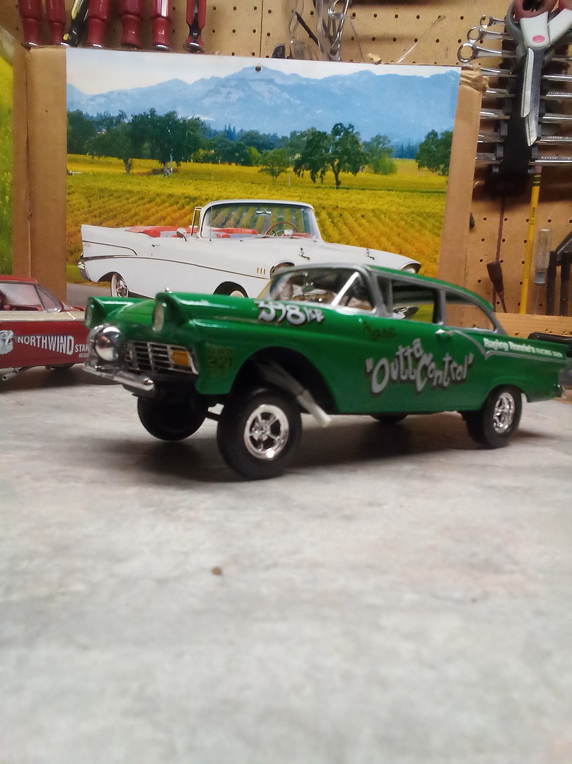 1957 Ford Gasser 2n1 -- Plastic Model Car Kit -- 1/25 Scale -- #854478 ...