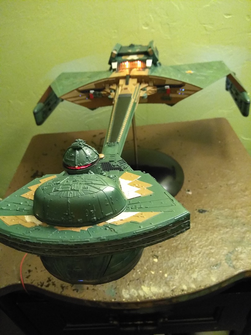 Star Trek Klingon K''t''inga -- Science Fiction Plastic Model Kit -- 1/ ...