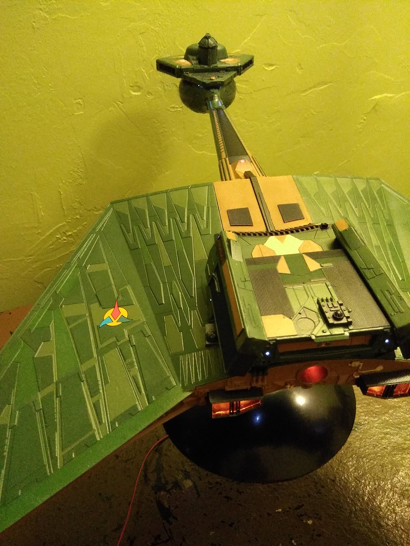 Star Trek Klingon K''t''inga -- Science Fiction Plastic Model Kit -- 1/ ...