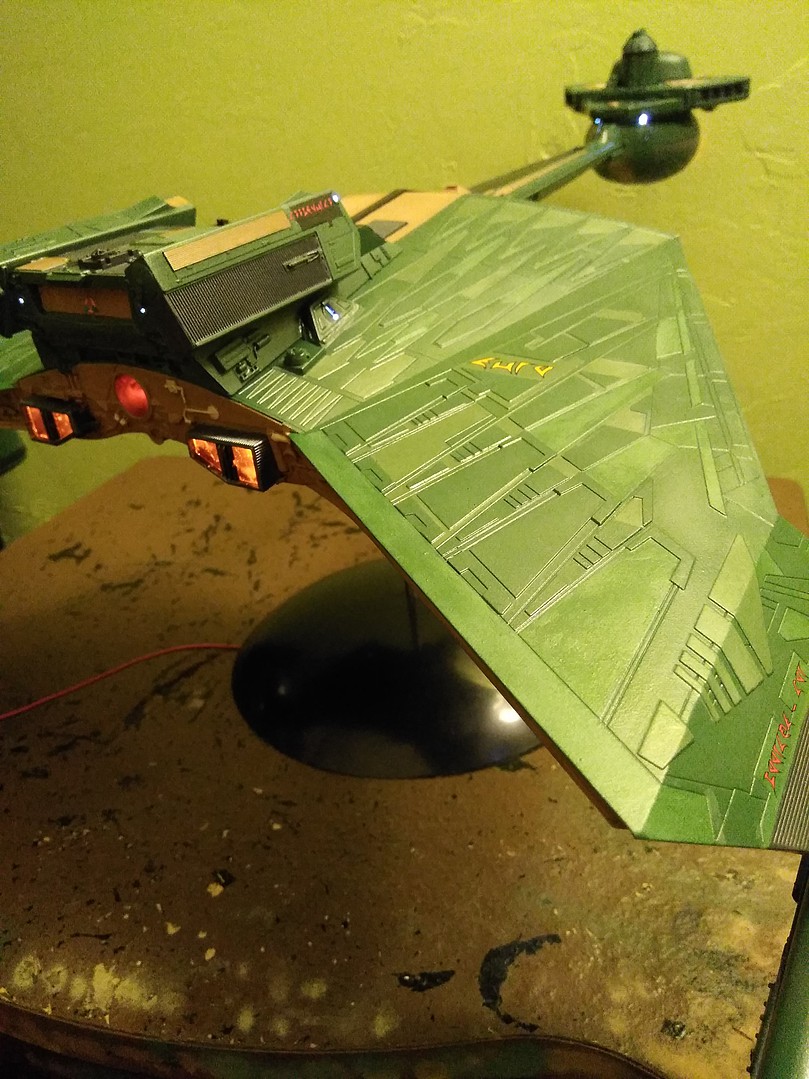 Star Trek Klingon K''t''inga -- Science Fiction Plastic Model Kit -- 1/ ...