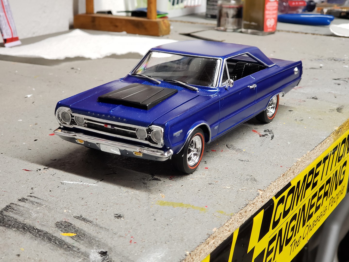 1967 Plymouth GTX -- Plastic Model Car Kit -- 1/25 Scale -- #854481 ...