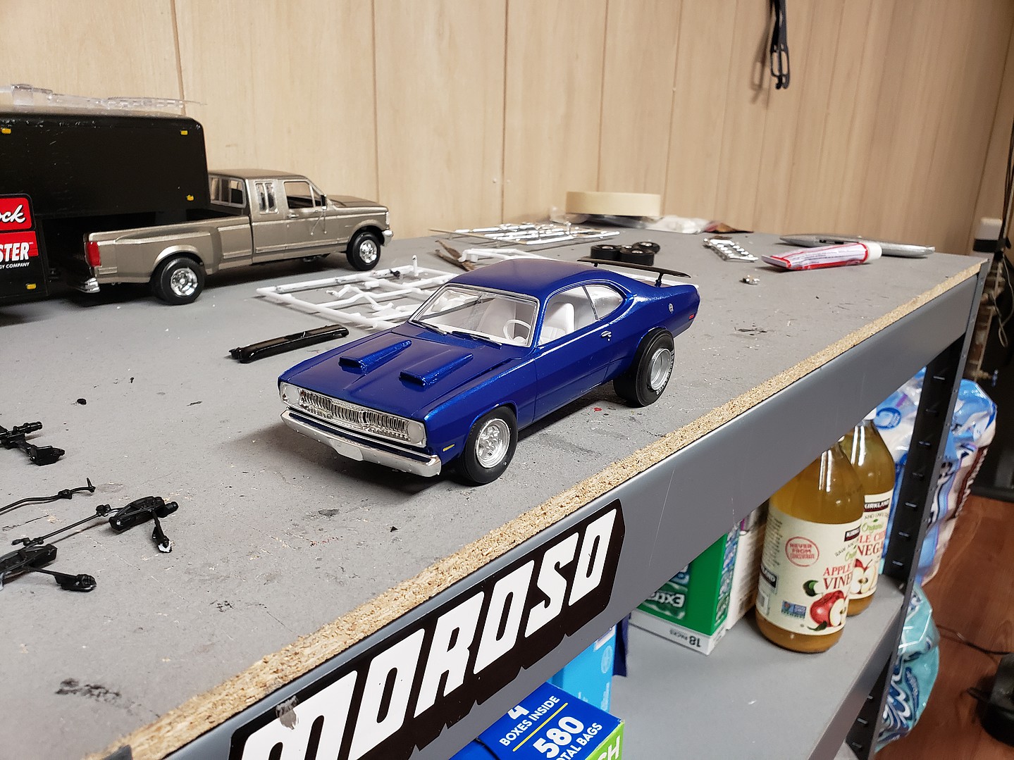 1971 Plymouth Duster 340 -- Plastic Model Car Kit -- 1/25 Scale ...