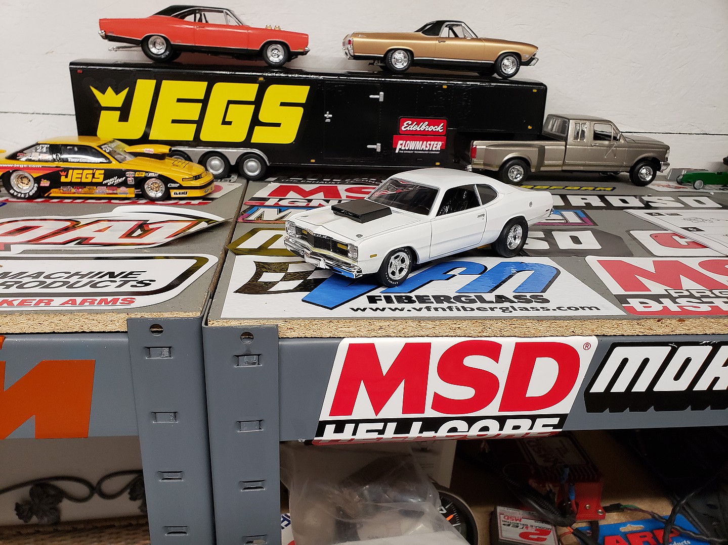 1976 Dodge Dart Sport -- Plastic Model Car Vehicle Kit -- 1/25 Scale ...