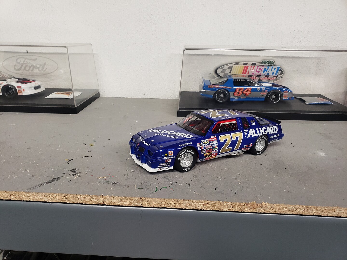 Rusty Wallace #27 Valugard Pontiac 2+2 1986 -- Plastic Model Racecar ...