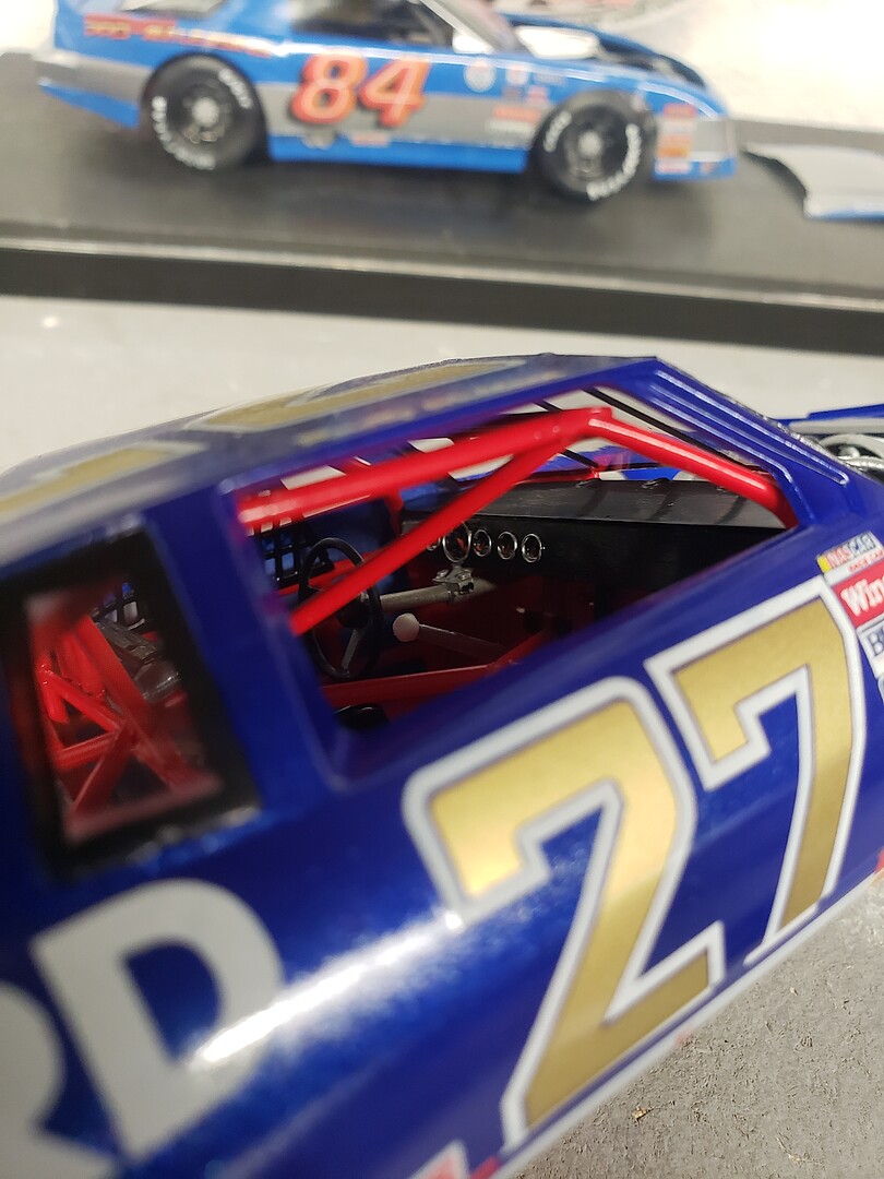 Rusty Wallace #27 Valugard Pontiac 2+2 1986 -- Plastic Model Racecar ...