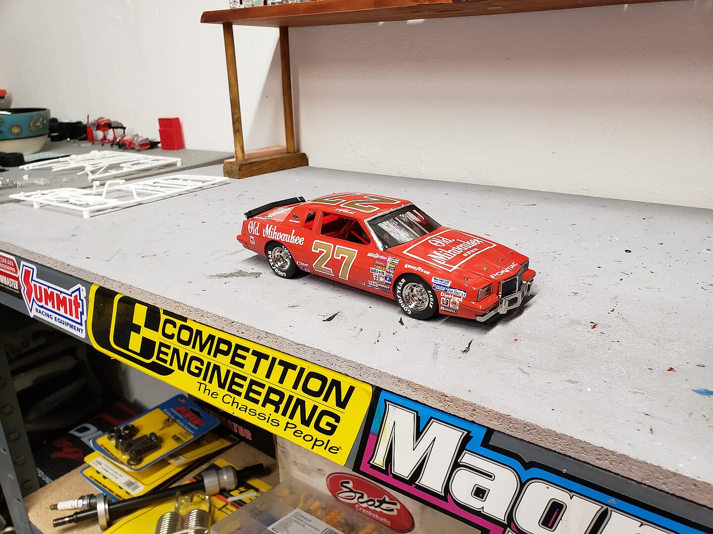 Tim Richmond Pontiac Grand Prix 1984 Winner -- Plastic Model Racecar ...