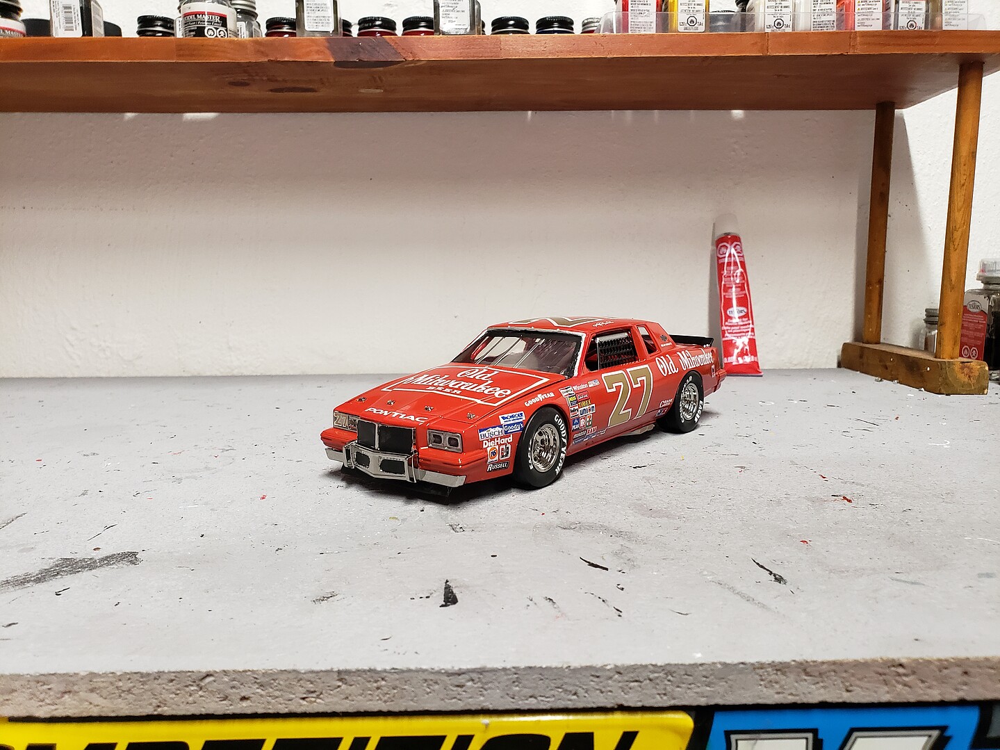 Tim Richmond Pontiac Grand Prix 1984 Winner -- Plastic Model Racecar ...