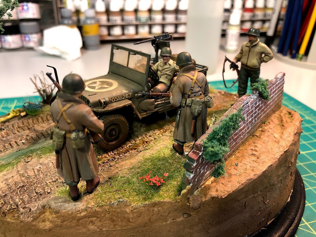 US Willys MB Jeep -- Plastic Model Military Vehicle Kit -- 1/35 Scale ...