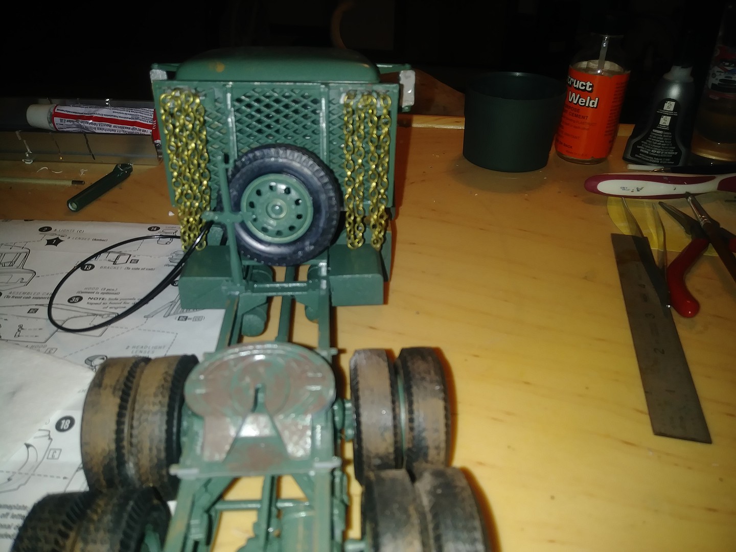 Gallery Pictures AMT Autocar A64B Semi Tractor Plastic Model Truck Kit ...