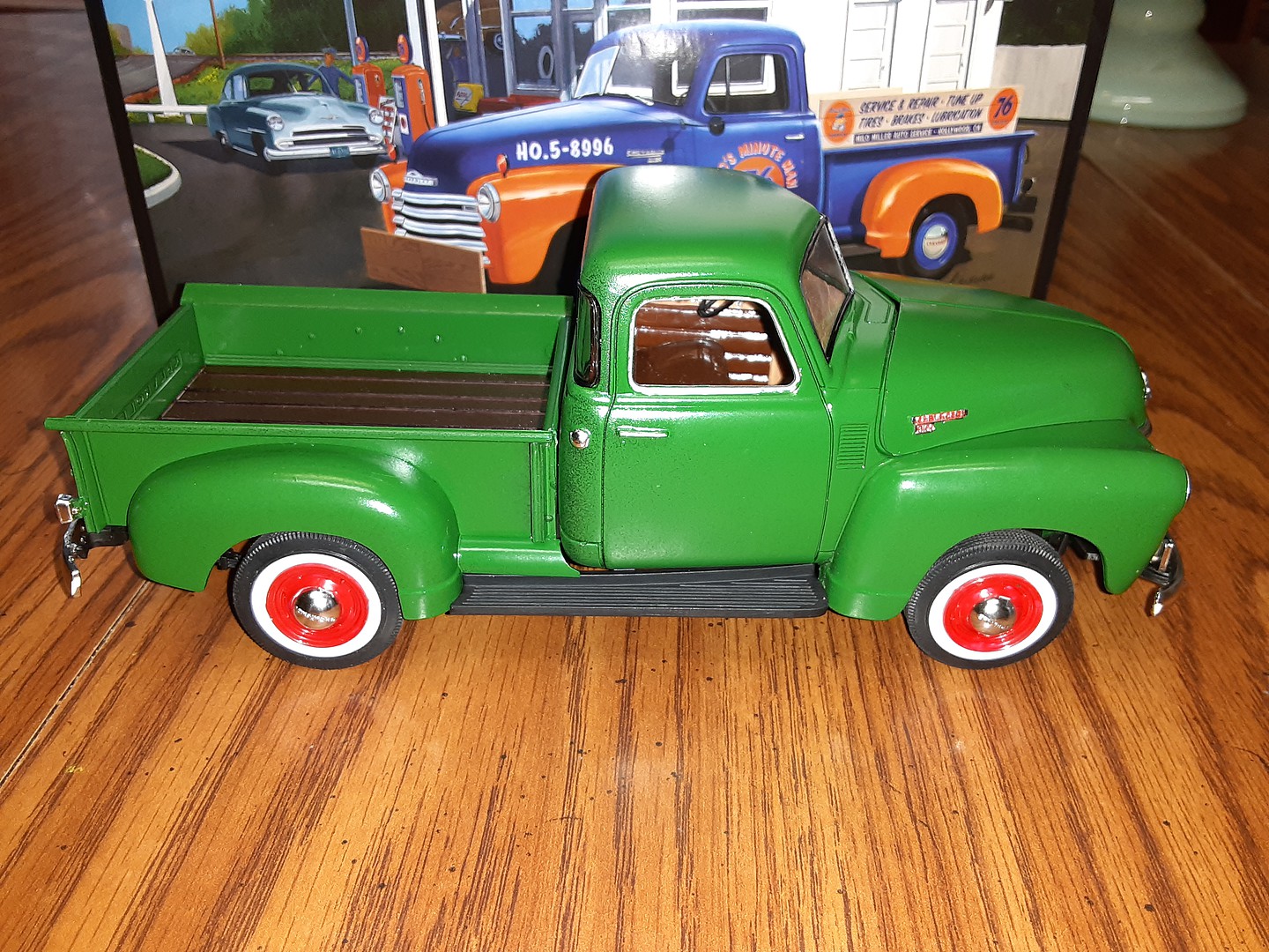 Gallery Pictures AMT 1950 Chevy Pick-Up Plastic Model Truck Kit 1/25 ...