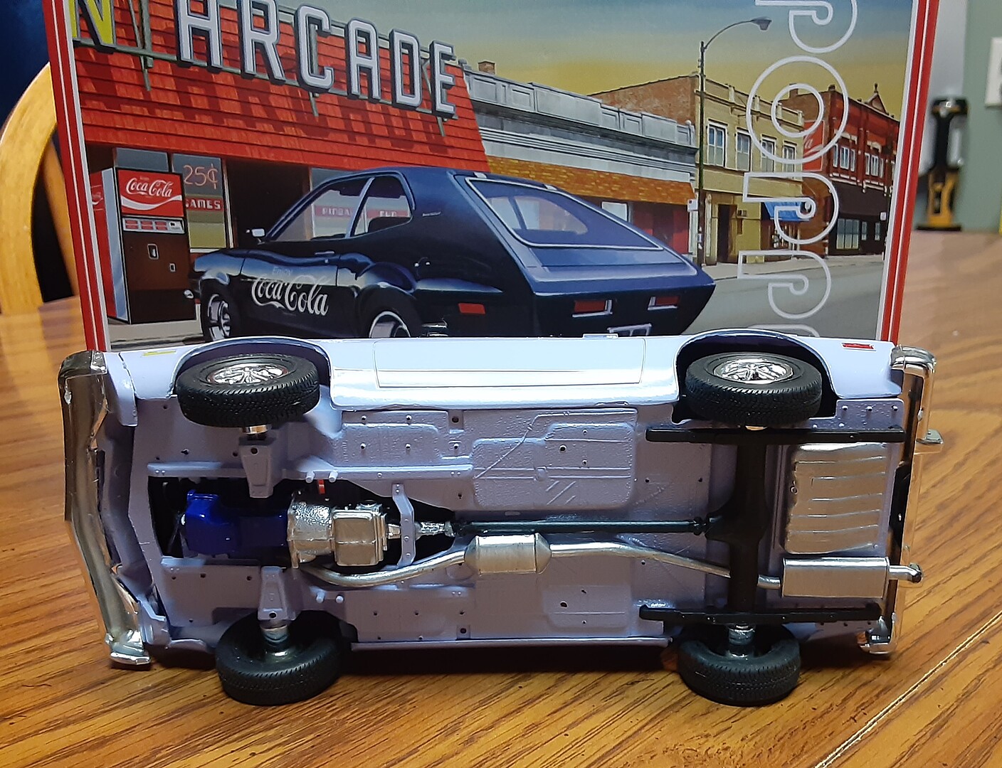 Popper 1977 Ford Pinto w/Coca-Cola Machine -- Plastic Model Car Vehicle ...