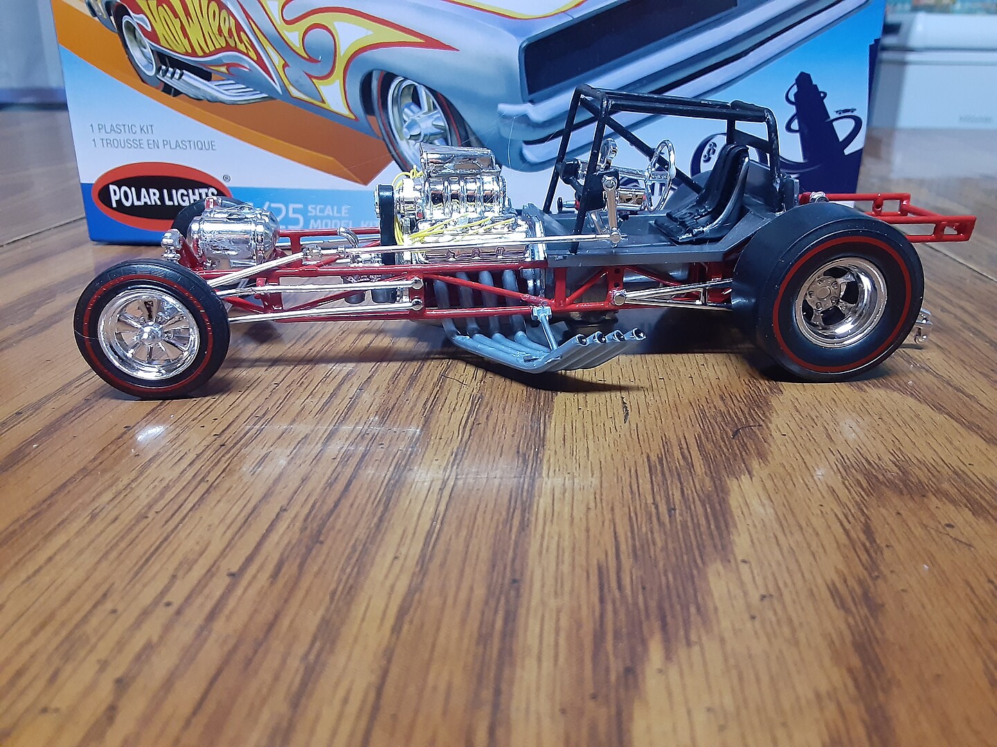 1969 Dodge Charger Funny HW -- Plastic Model Car Vehicle Kit -- 1/25 ...