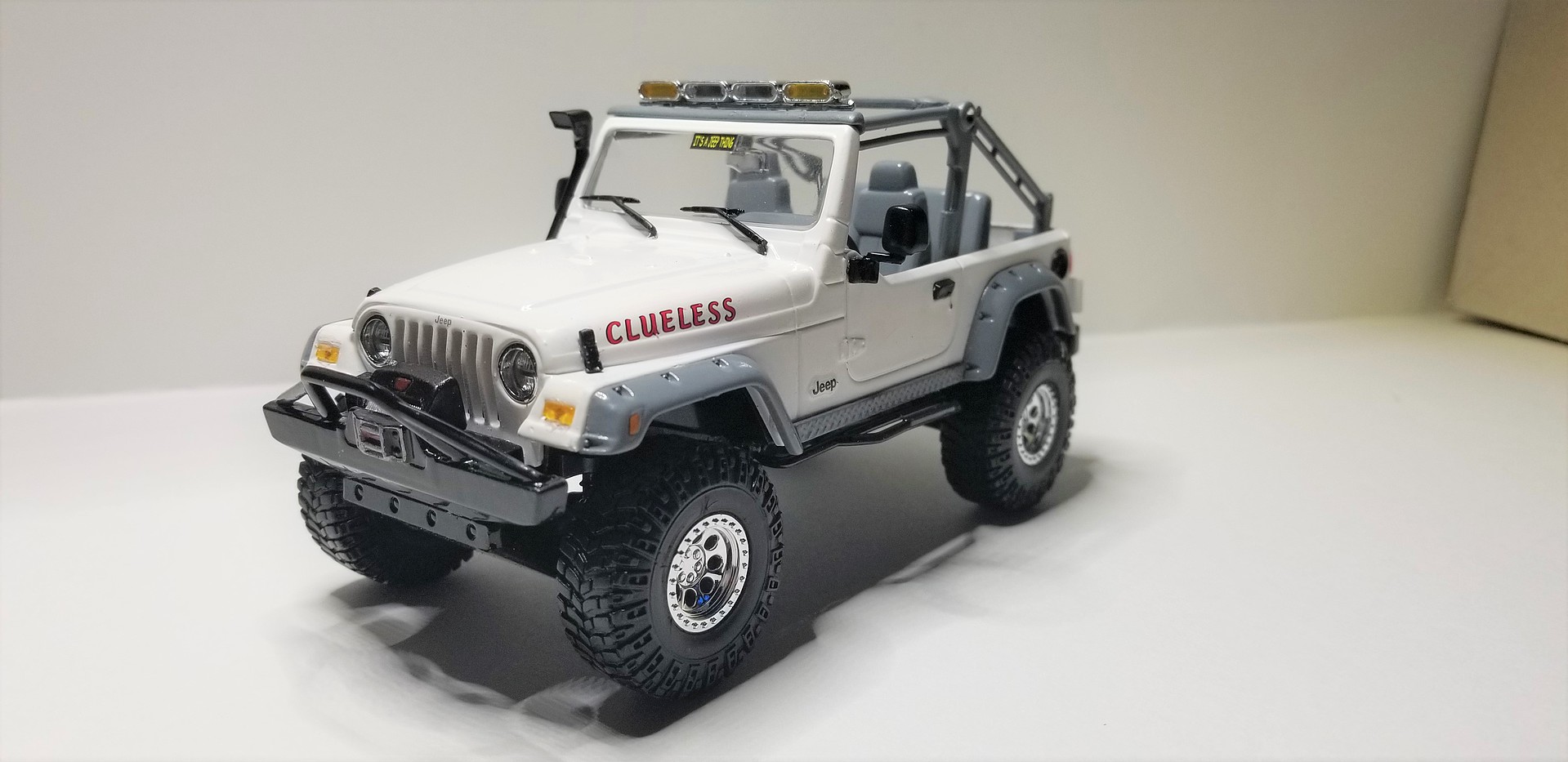 2003 Jeep Rubicon -- Plastic Model Car Kit -- 1/25 Scale -- #854053 ...
