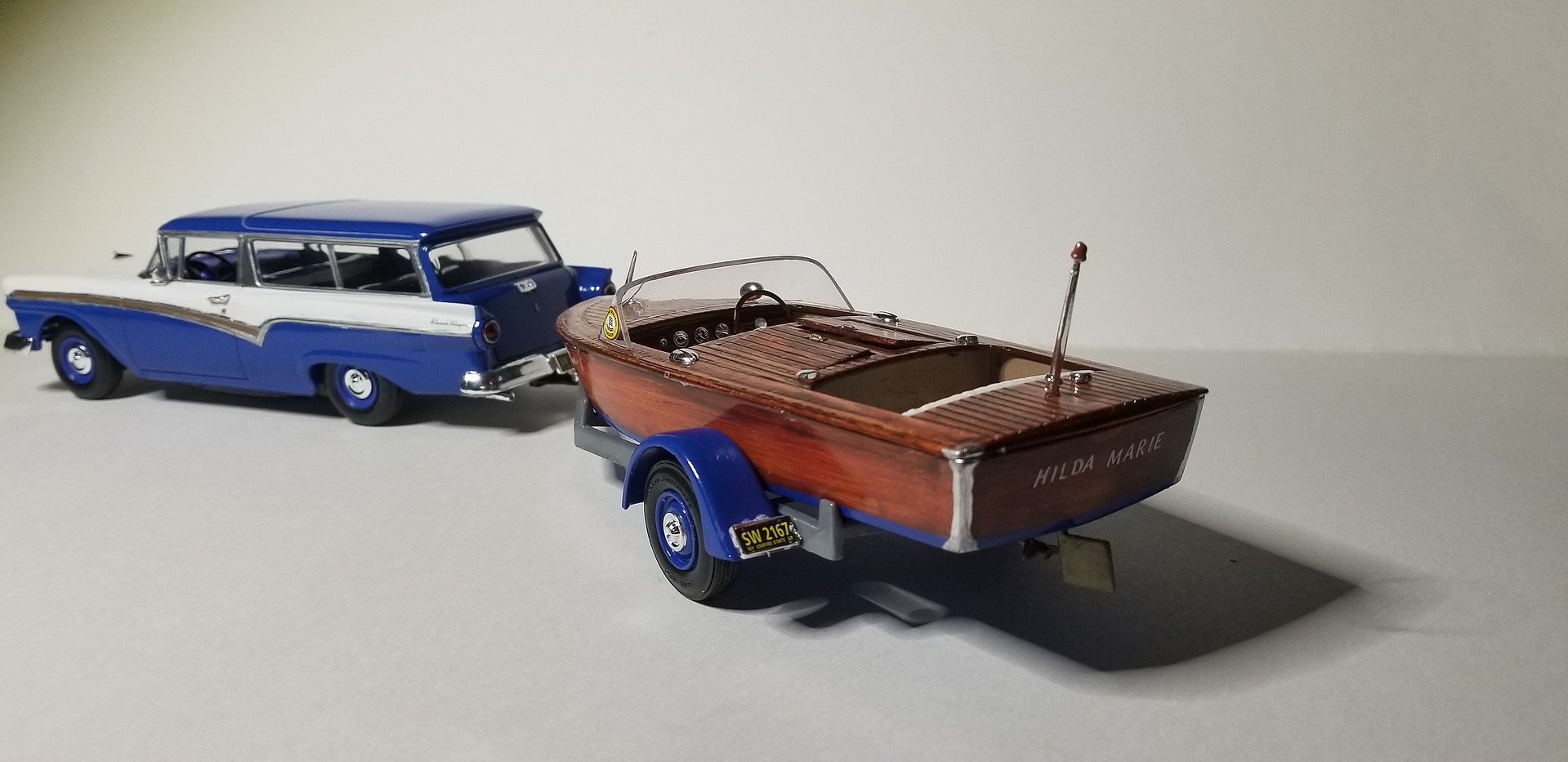 3 in 1 Customizing Boat -- Plastic Model Commercial Ship Kit -- 1/25 ...