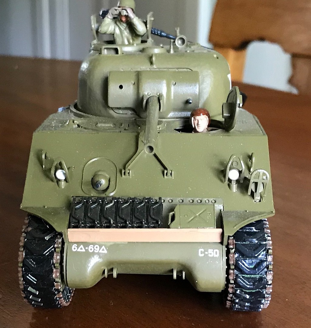 M4A3 Sherman 75mm Tank -- Plastic Model Military Vehicle Kit -- 1/35 ...