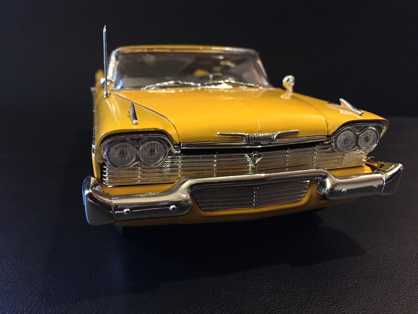 1958 Plymouth Christine Car (Red) -- Plastic Model Car Kit -- 1/25 ...