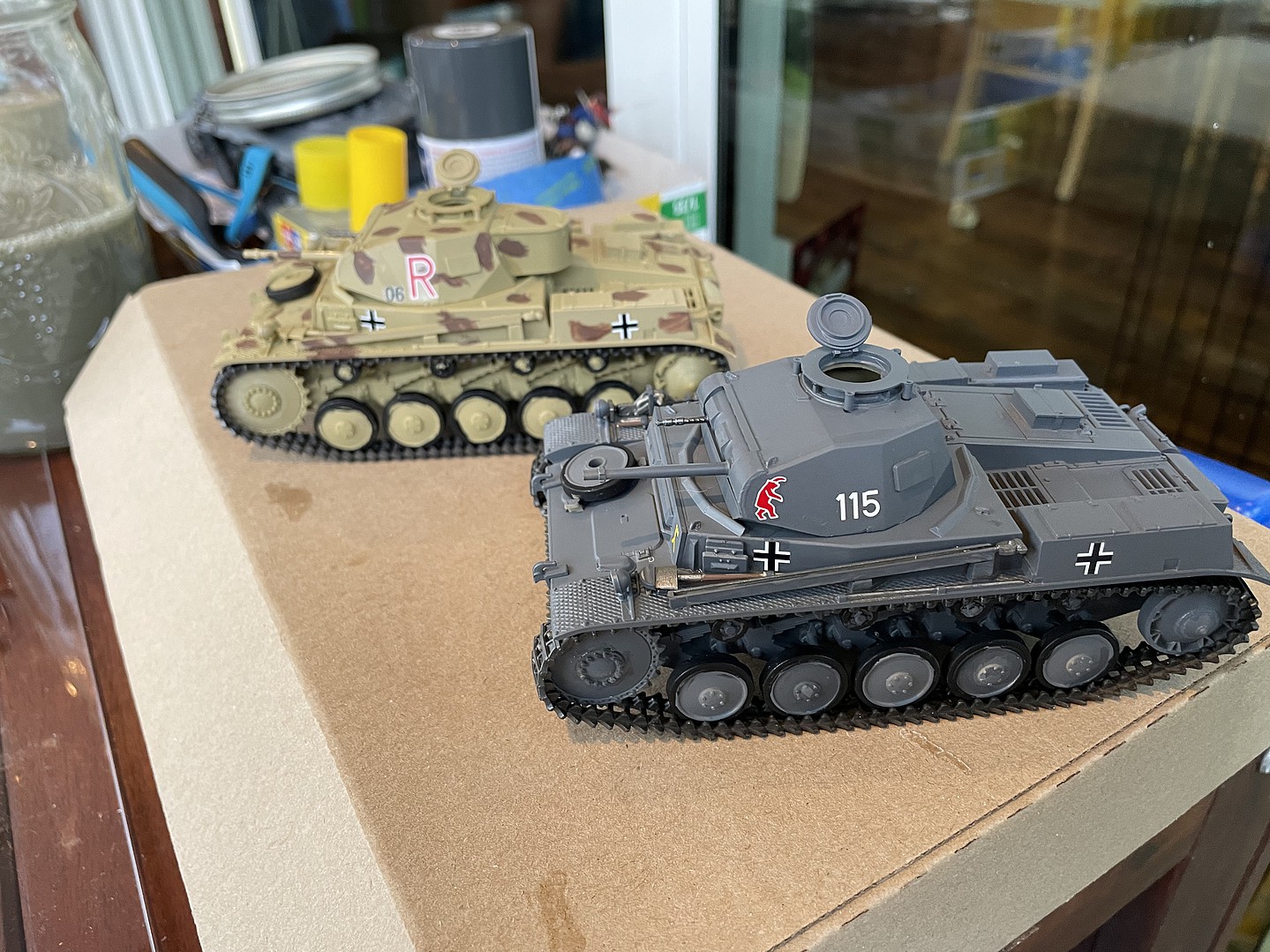 German Panzerkampfwagen II -- Plastic Model Military Vehicle Kit -- 1/ ...