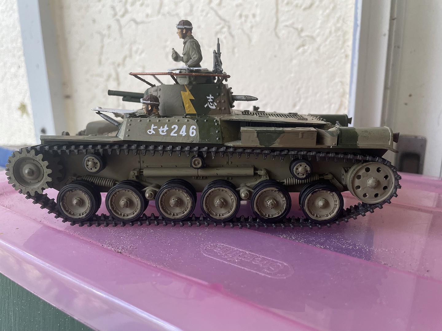 Japanese Tank Type 97 -- Plastic Model Military Vehicle Kit -- 1/35 ...