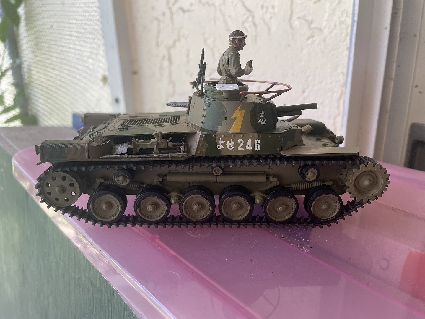 Japanese Tank Type 97 -- Plastic Model Military Vehicle Kit -- 1/35 ...