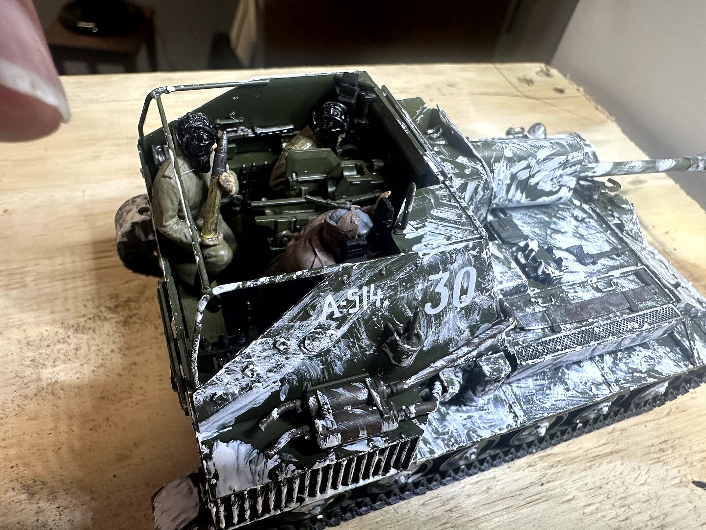 Russian Self-Propelled Gun SU-76M -- Plastic Model Military Vehicle Kit -- 1/35 Scale -- #35348 ...